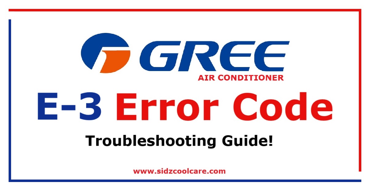 How to Fix E1 Error Code in Gree Inverter AC? | U-Match Series - Sidz ...